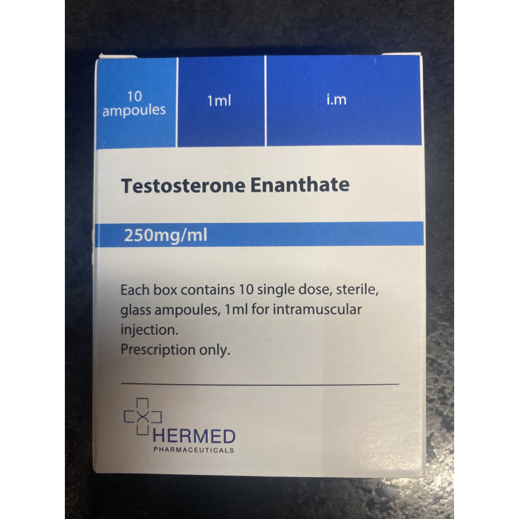 HERMED Pharmaceuticals Testosterone Enanthate 250 – UK Muscle Supplements